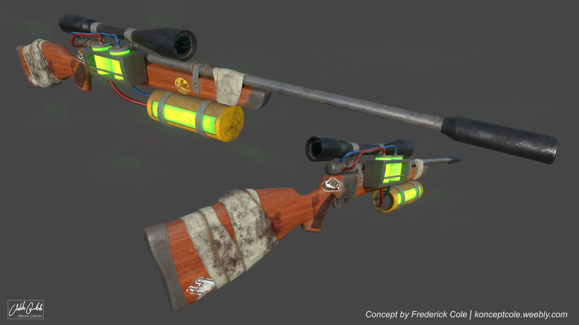 ArtStation - Rifle Concept