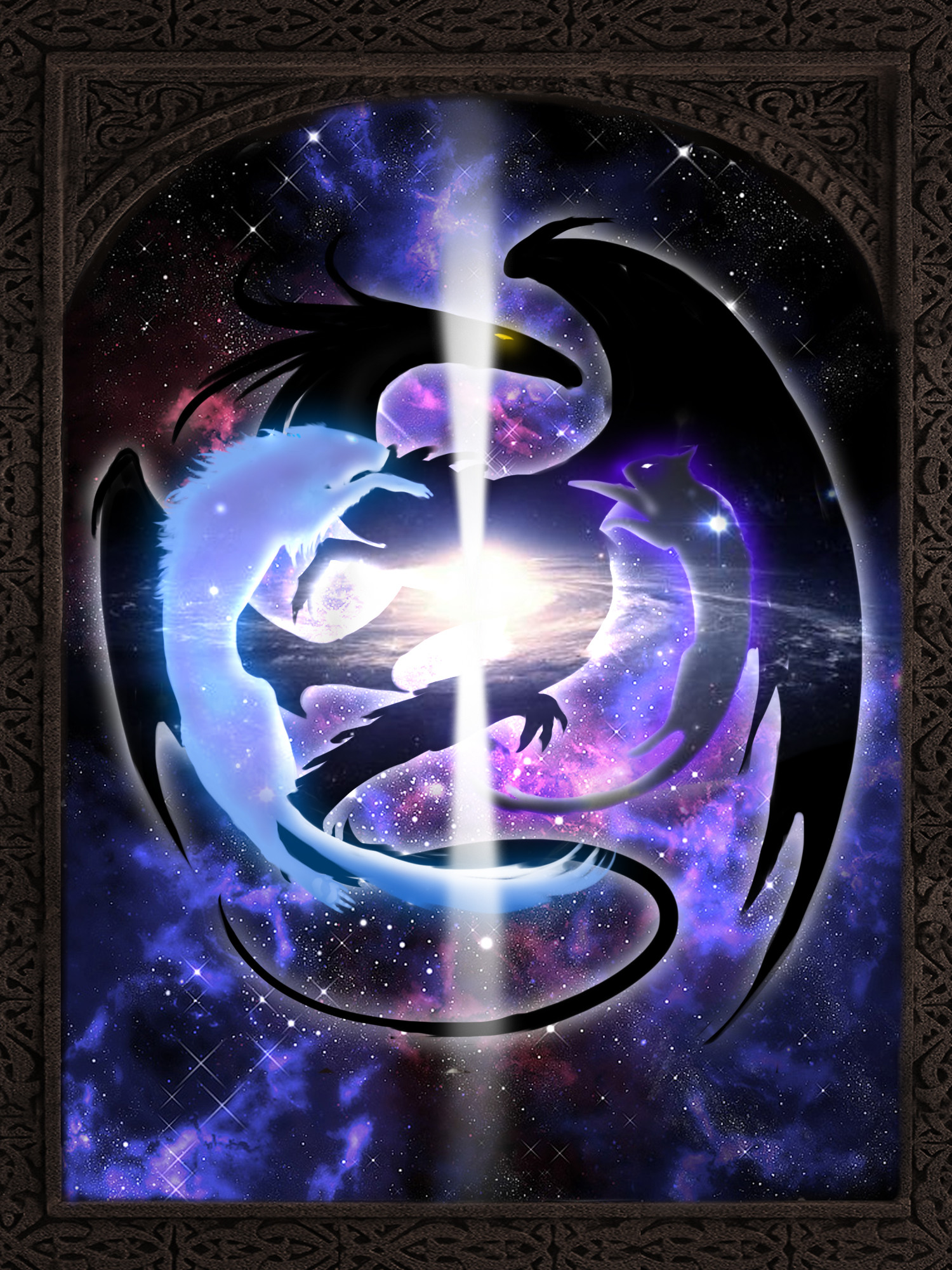 ArtStation - Frescoes of elements - Death