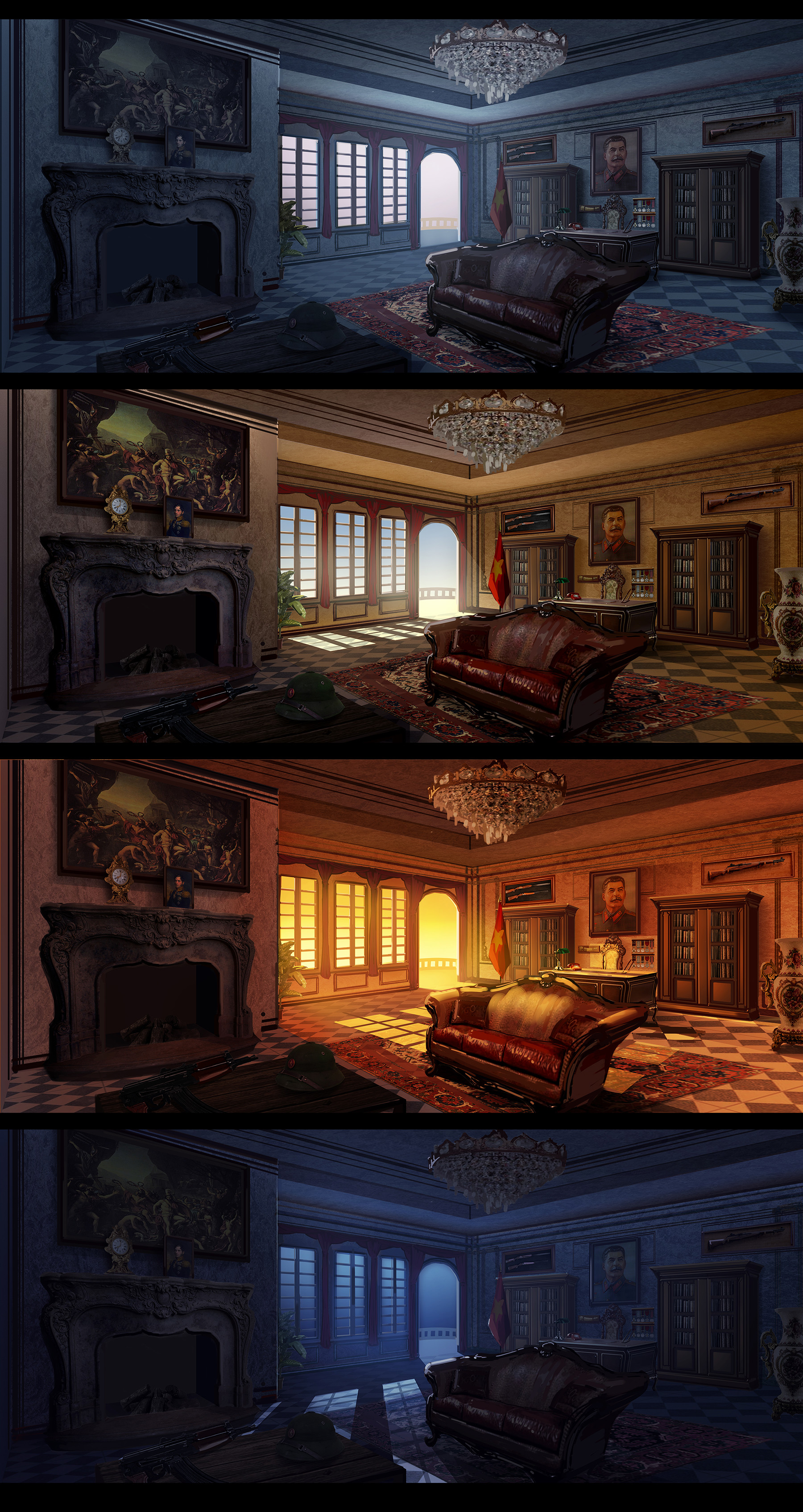 ArtStation - lighting try out