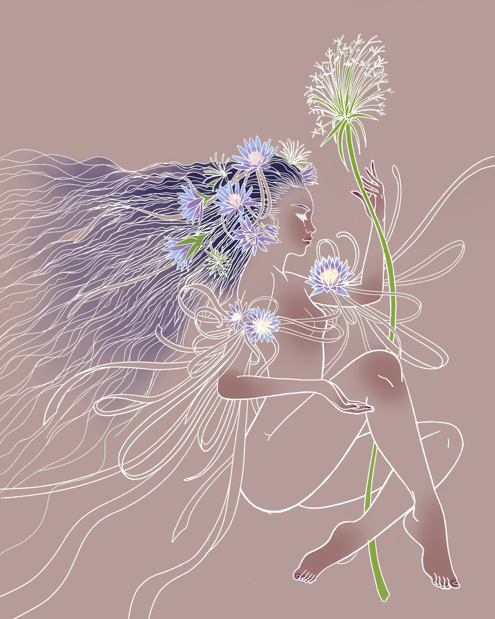 ArtStation - Flowergirl 2