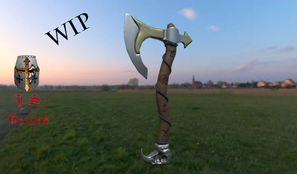 ArtStation - Axe WIP