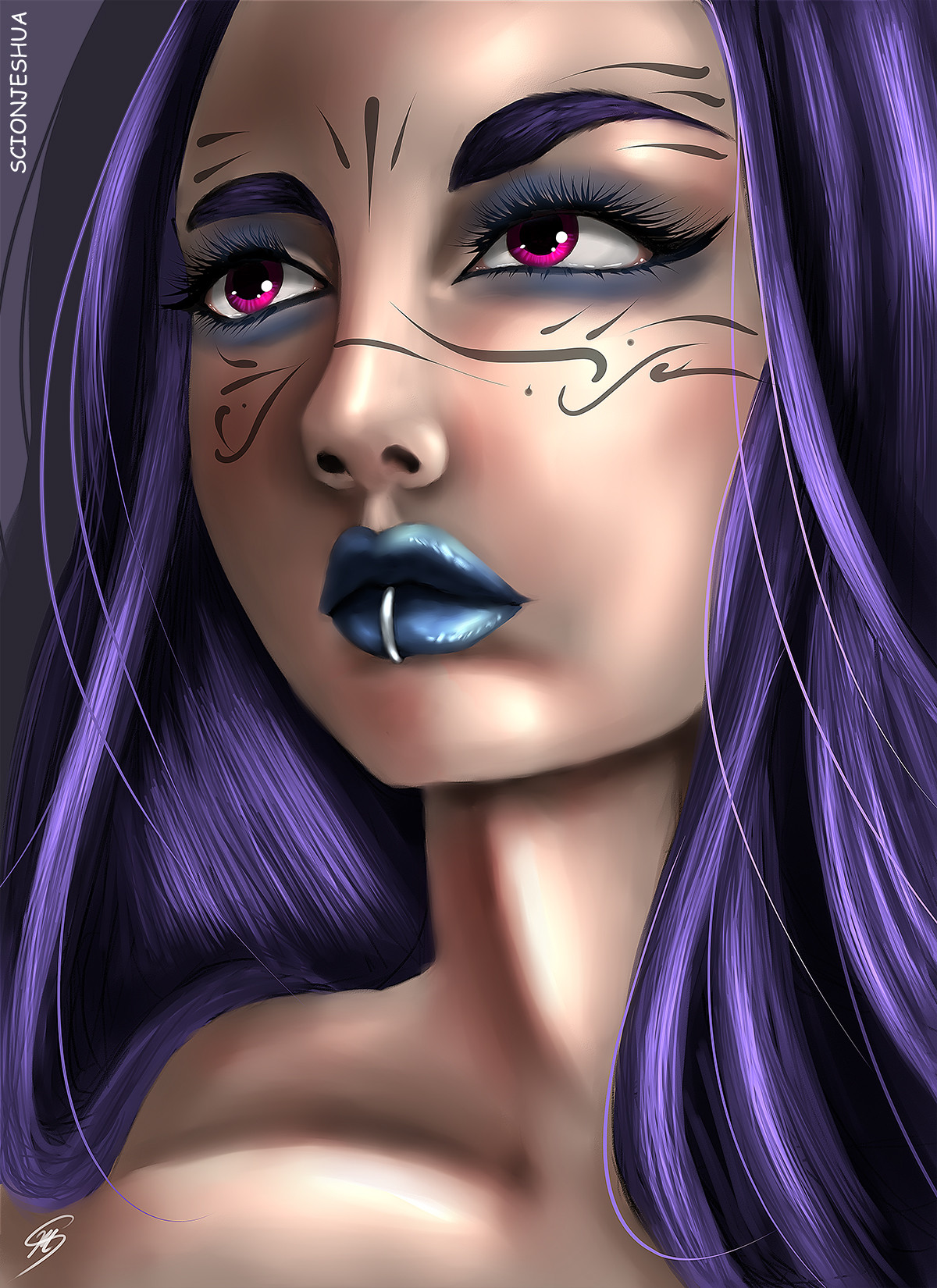 ArtStation - Tribal Goth