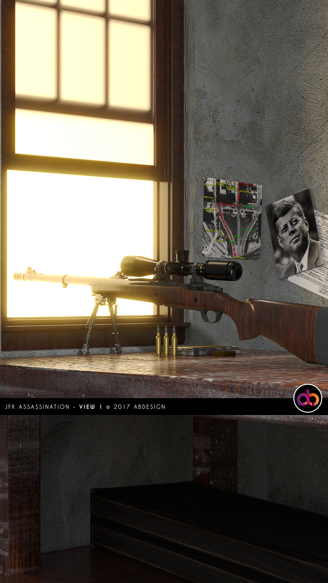 ArtStation - JFK Assassination