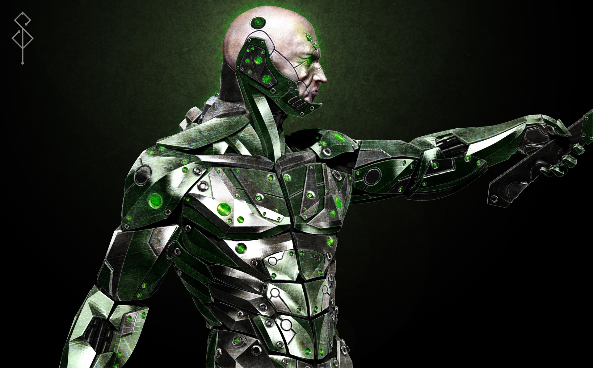 ArtStation - Sci-fi Combat Armor