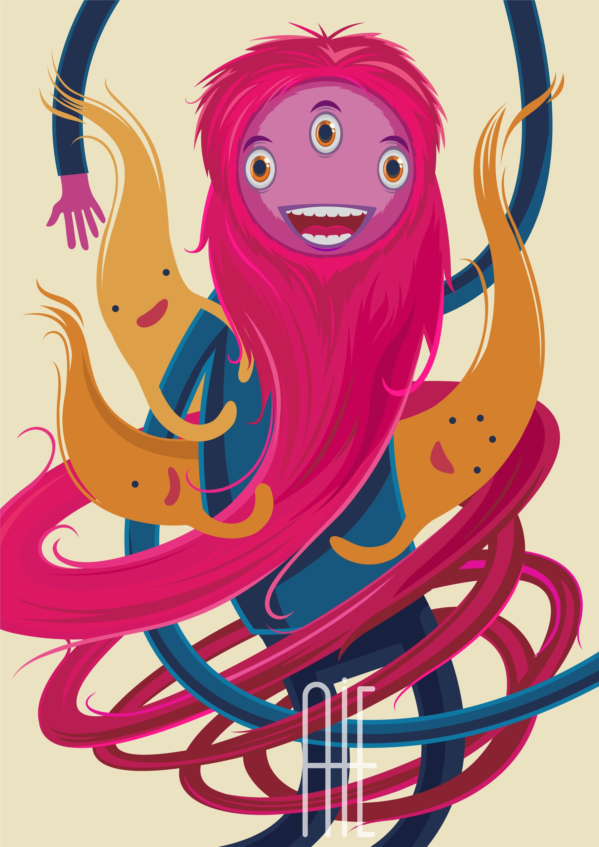 ArtStation - Dude and three friends