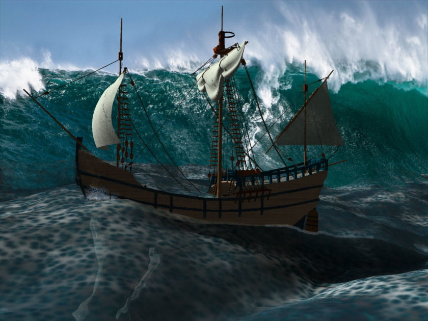 ArtStation - A rogue wave