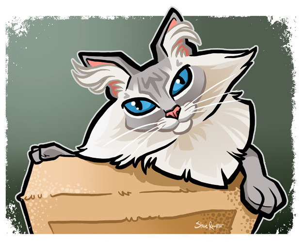 ArtStation - Ed's Cat