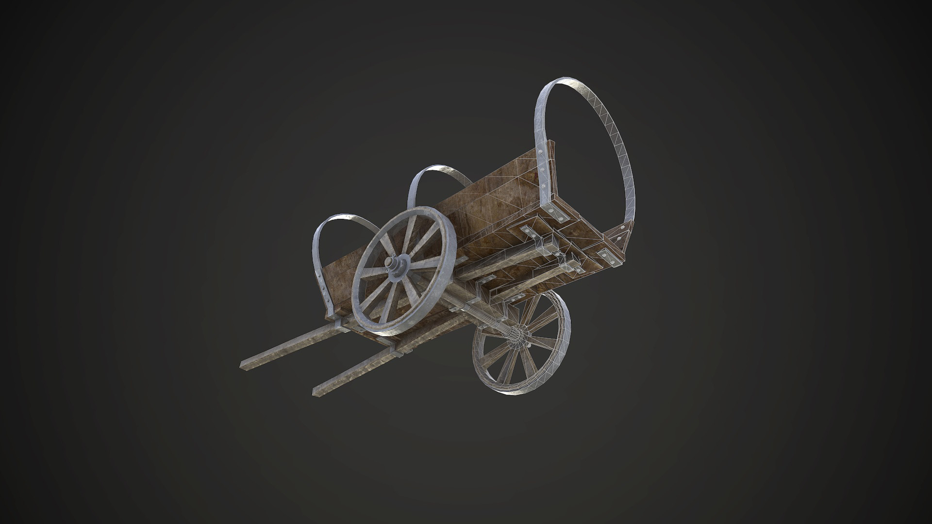 Alexey Kolosov - Old Wooden Carriage