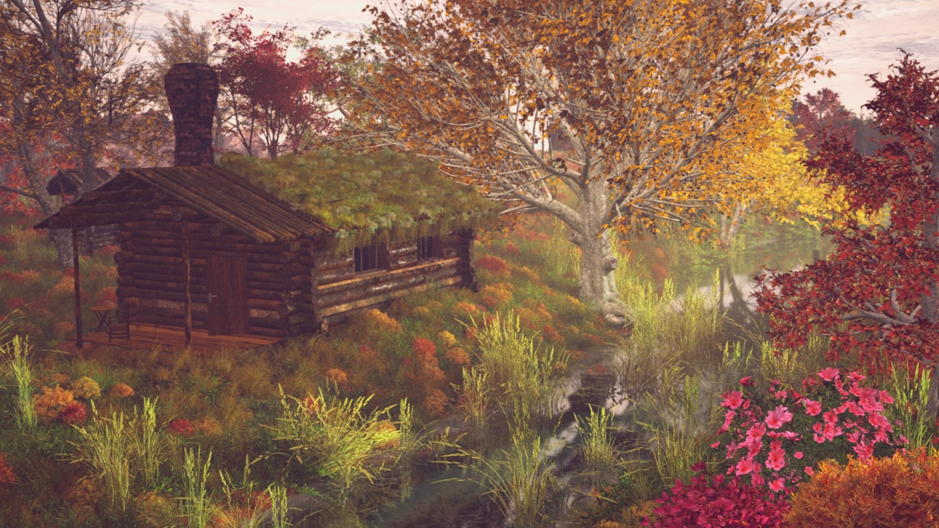 ArtStation - Autumn Flourish