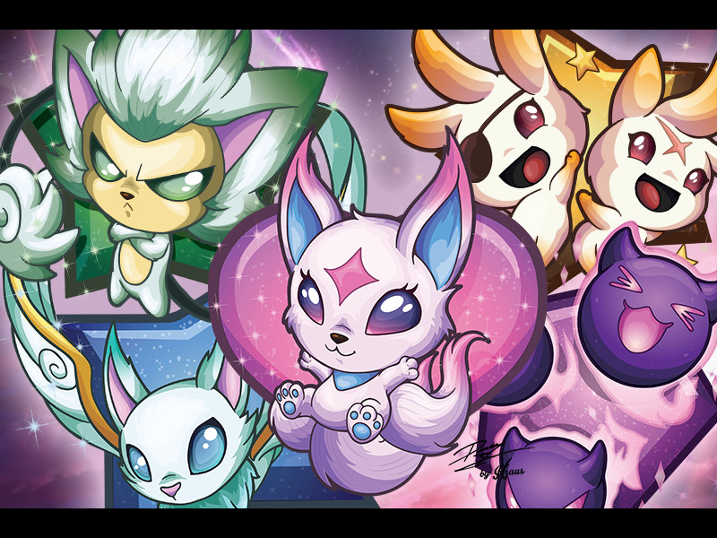 ArtStation - Star Guardian Pets, Kraus Arts