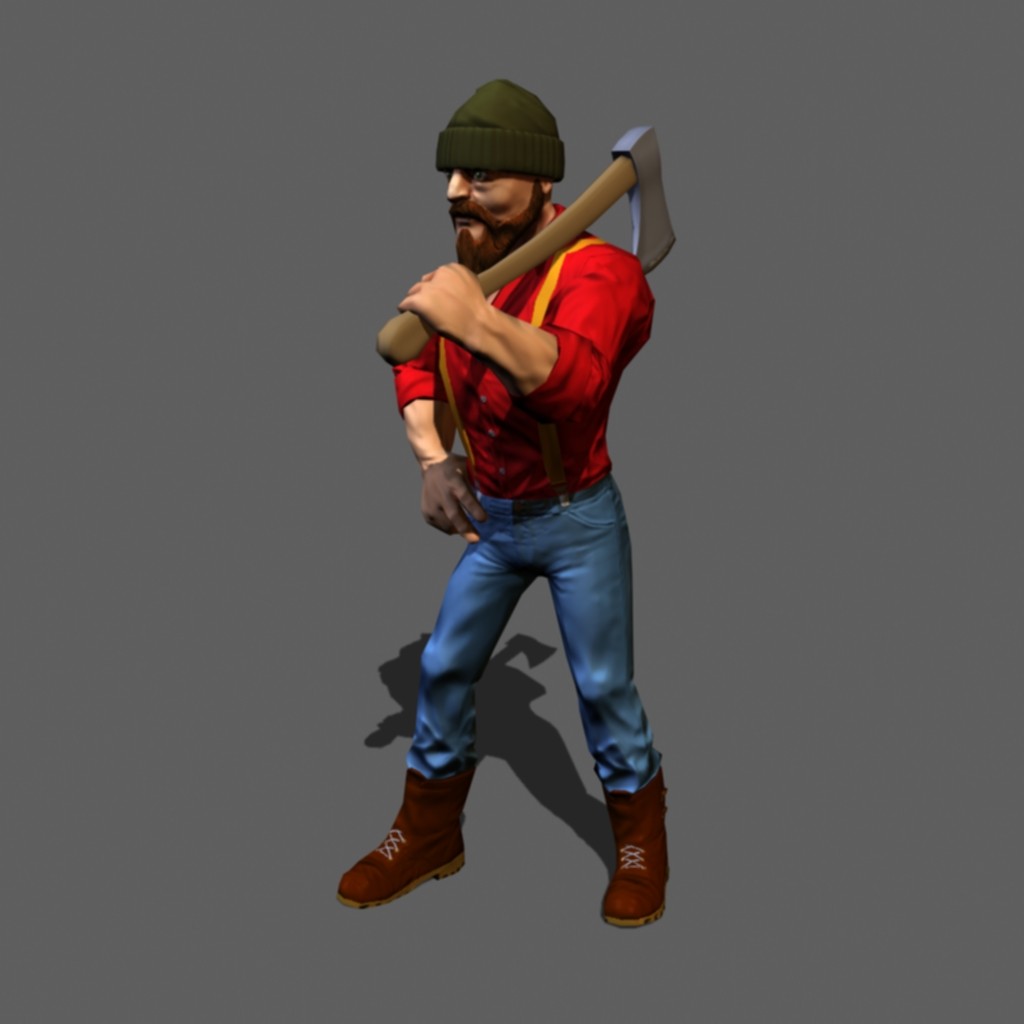 ArtStation - Axel Eisenholz (LumberJack)