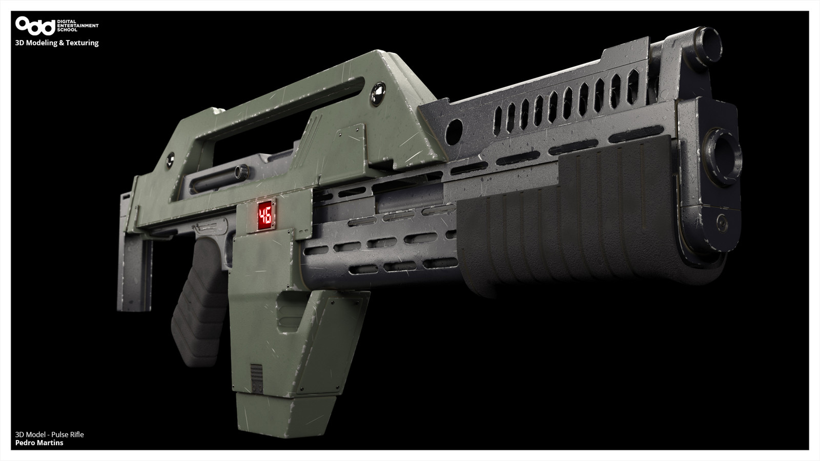 Pedro Martins - Pulse Rifle & Flame Thrower