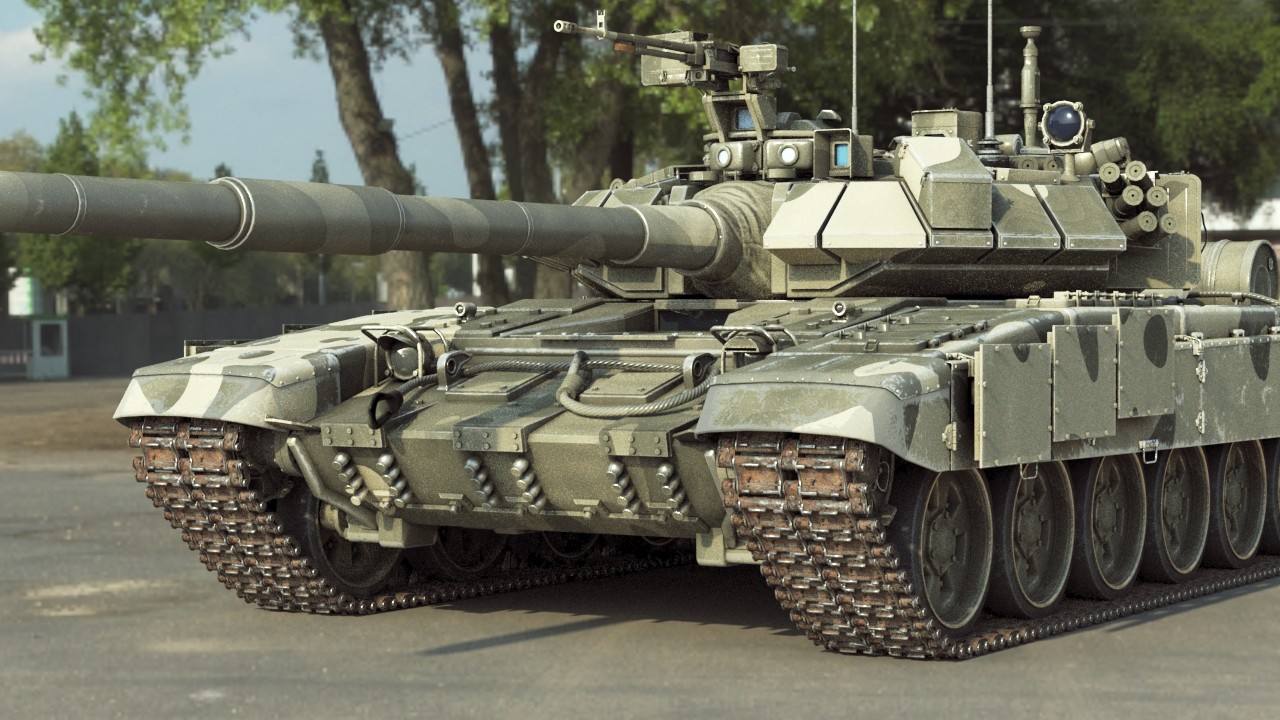 ArtStation - Tank T-90