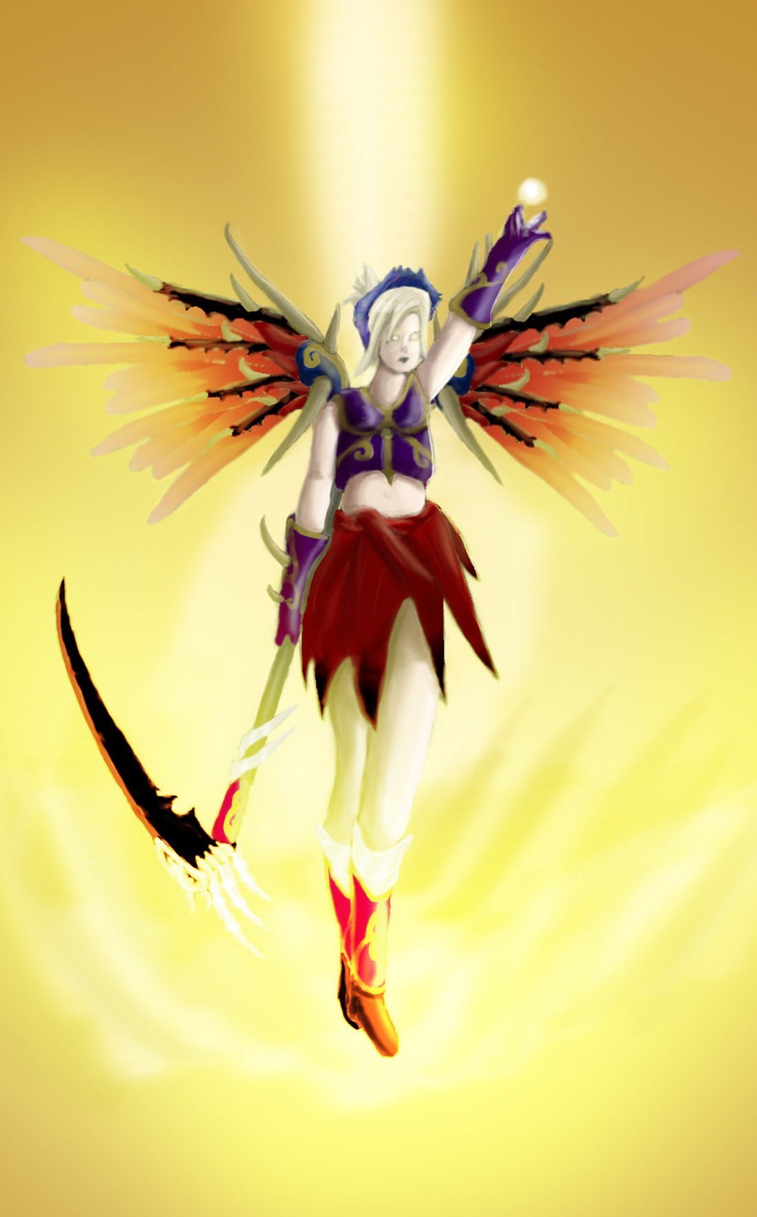 ArtStation - Mercy Skin Necromancer