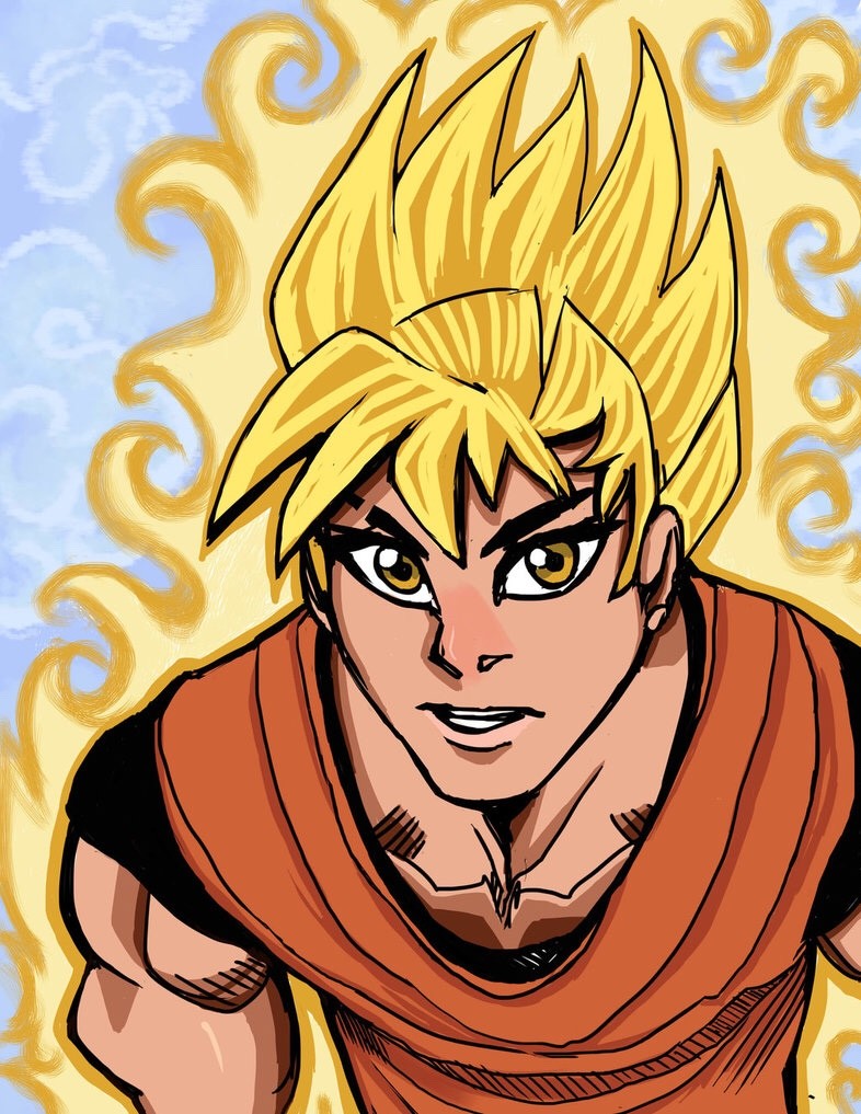 ArtStation - Super saiyan