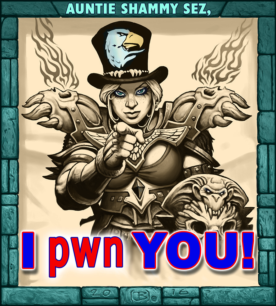 ArtStation - "I pwn You" Series