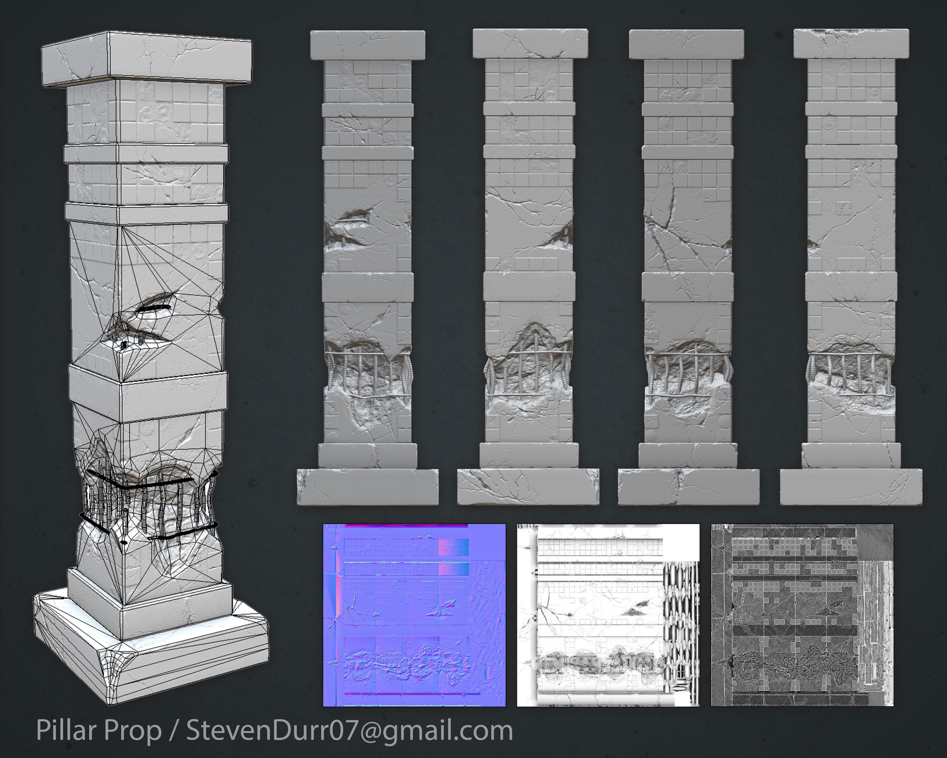 Steven Durr - Broken Subway Pillar (Project Breakdown)