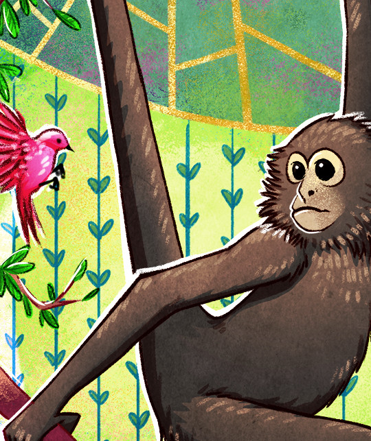 Lisa Wiley - Tropical Tarot - The Fool