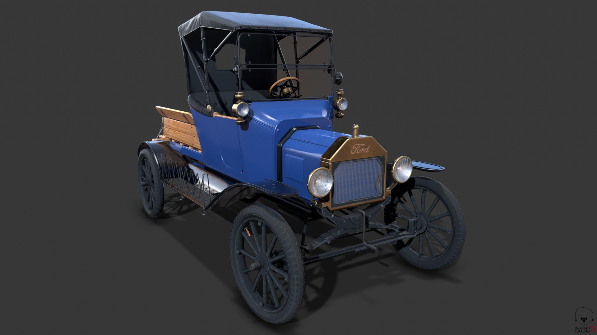 ArtStation - Ford Model T pickup