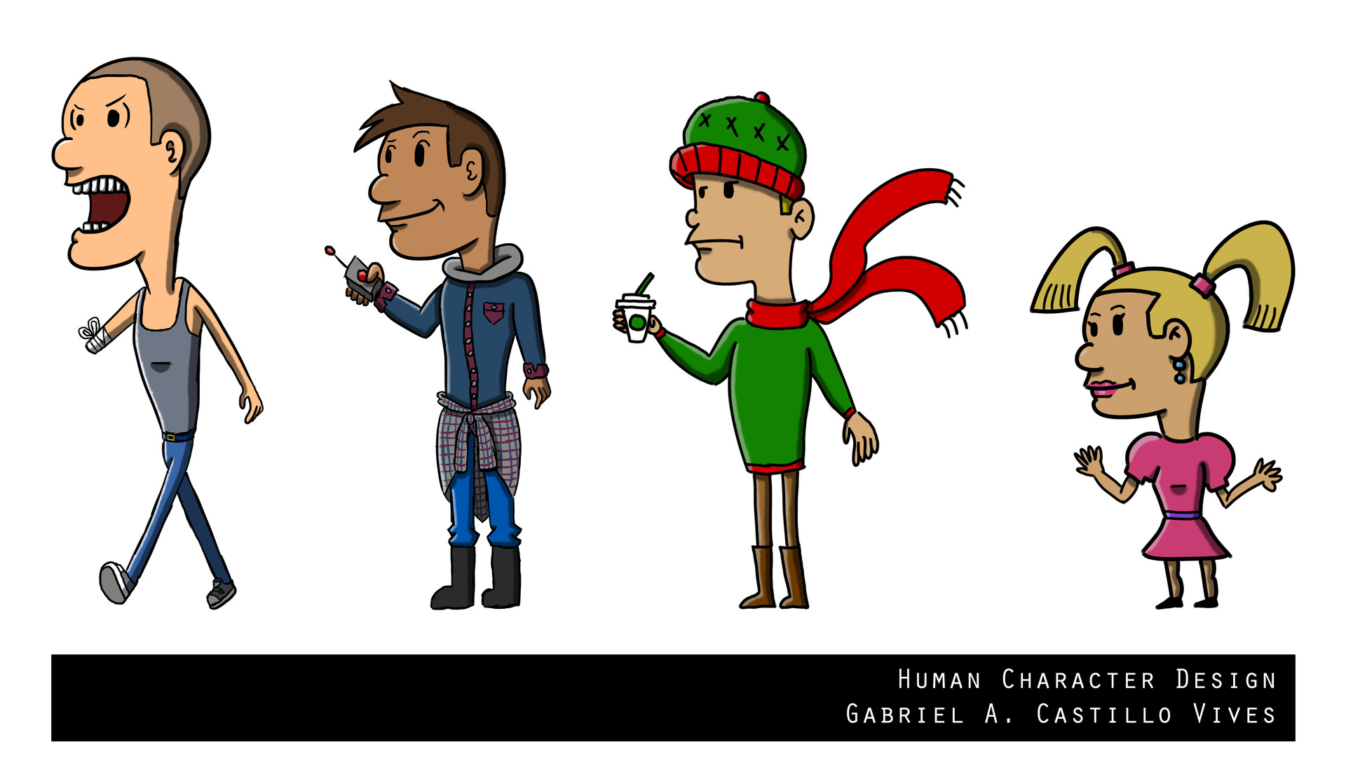 ArtStation - Human Character Design