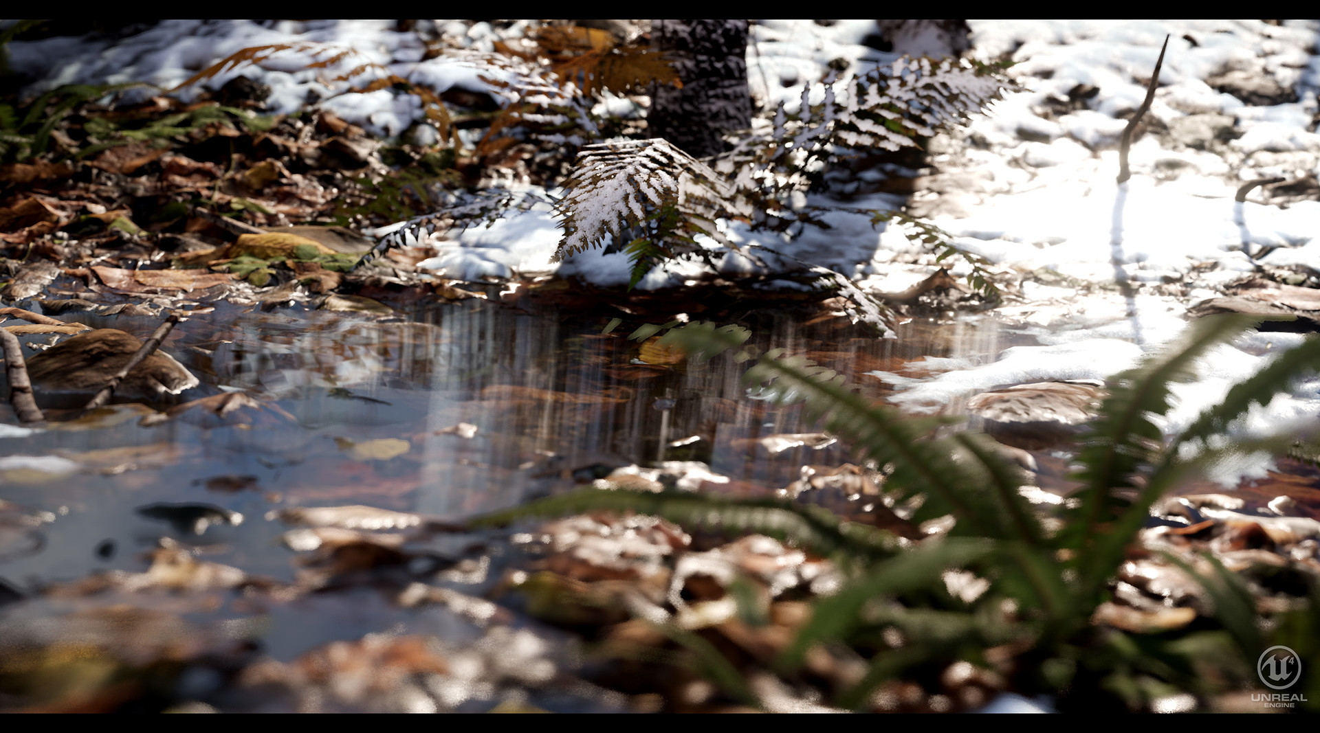 Gökhan Karadayı - Procedural Snow / Puddle - UE4 Advanced Landscape ...