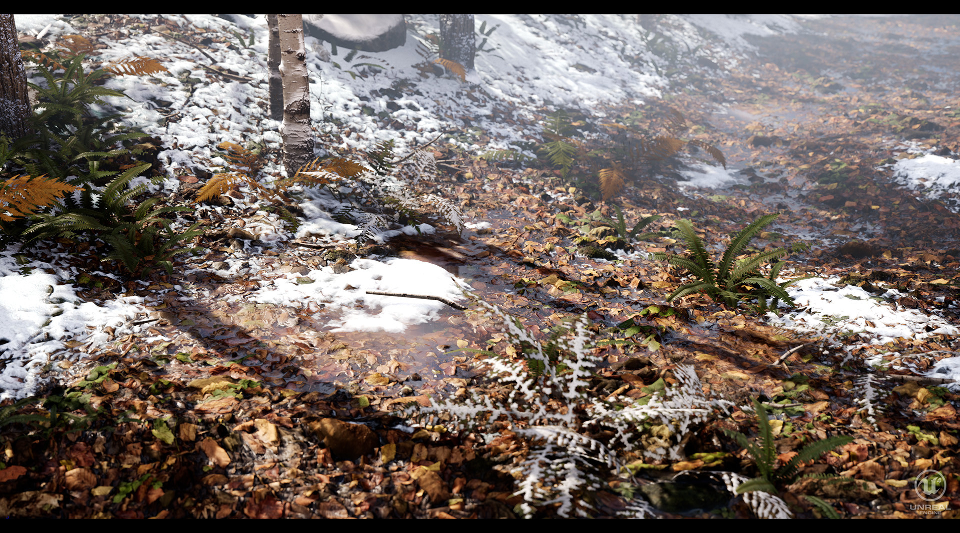 Gökhan Karadayı - Procedural Snow / Puddle - UE4 Advanced Landscape ...