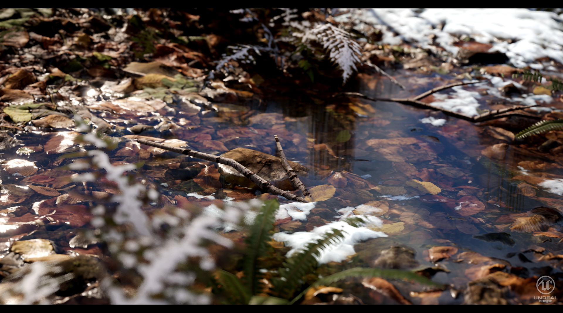 Gökhan Karadayı - Procedural Snow / Puddle - UE4 Advanced Landscape ...