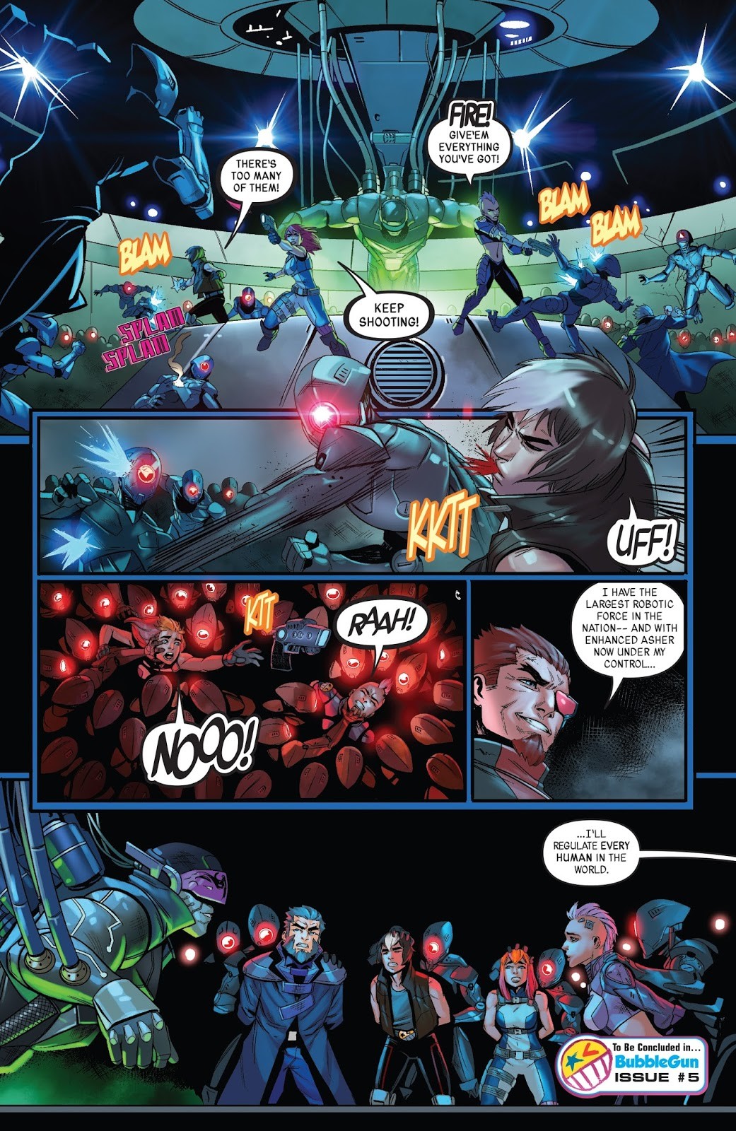 Angel Tovar - BubbleGun Interior work.