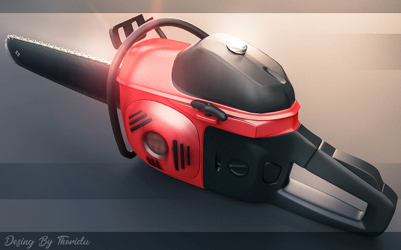 ArtStation - Patrol Chain saw