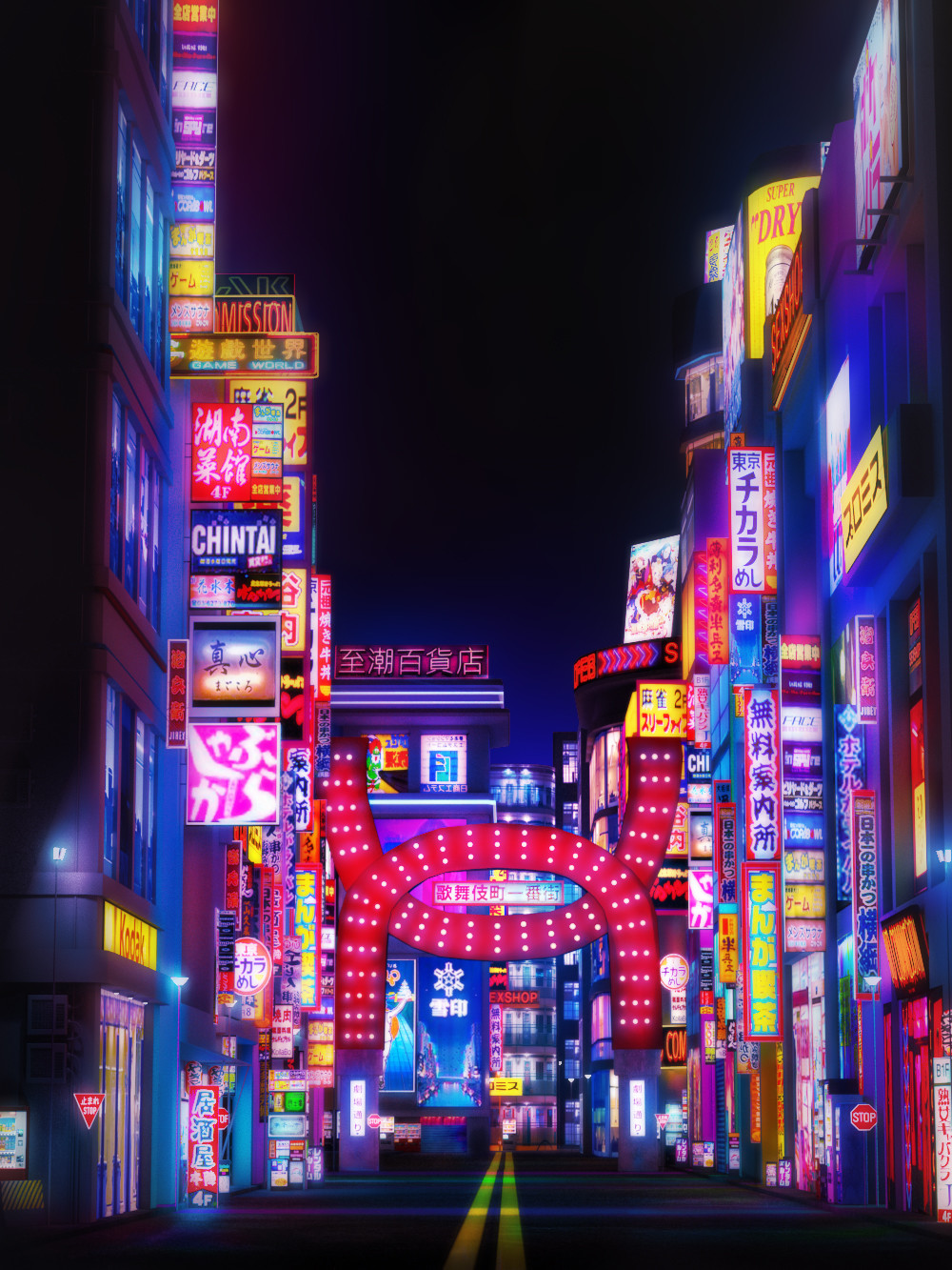 ArtStation - Tokyo Vibe