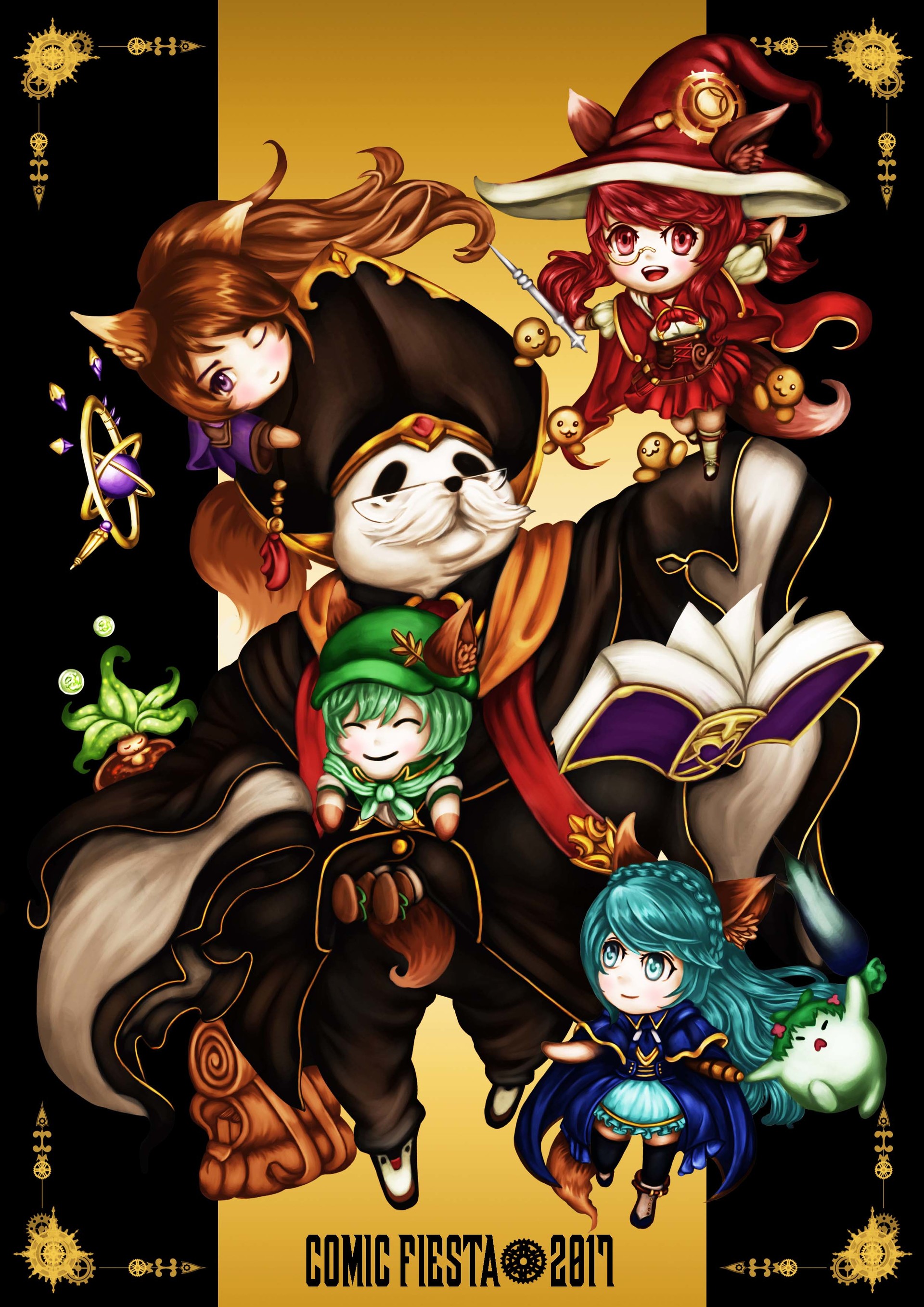 ArtStation - comic fiesta 2017 countdown freeslot submission