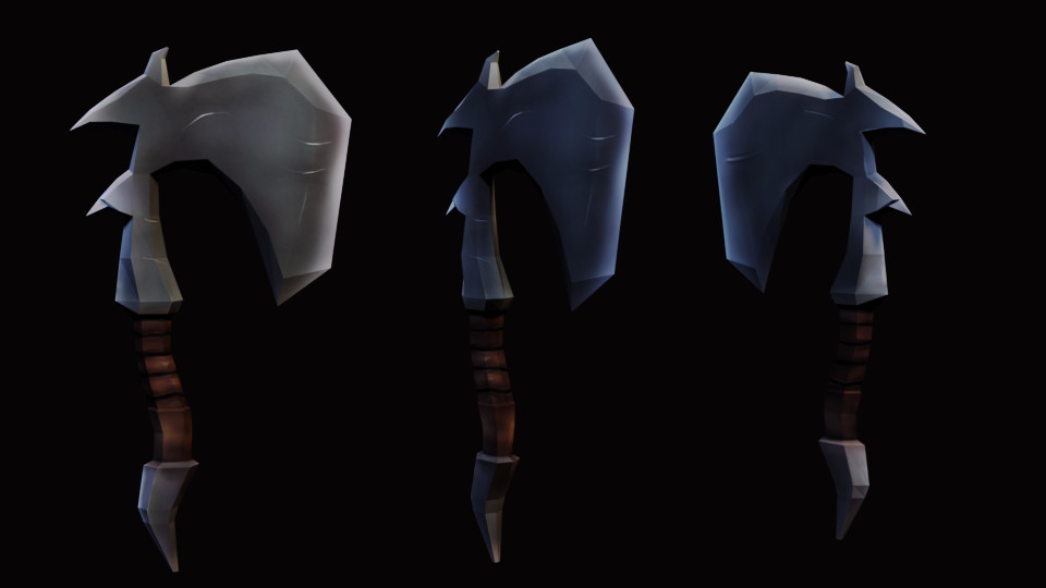 ArtStation - Hand painted axe