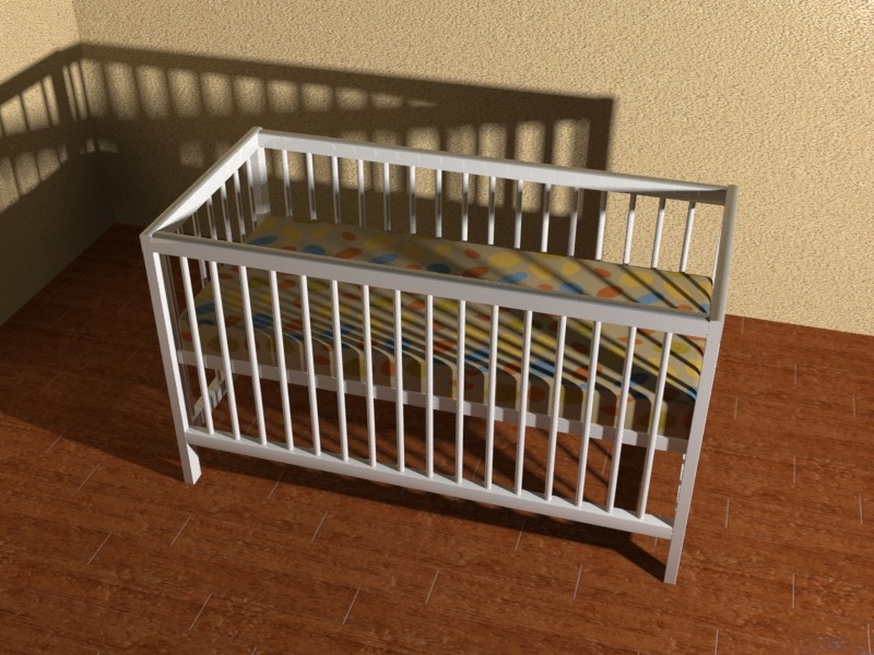 ArtStation - Baby Crib