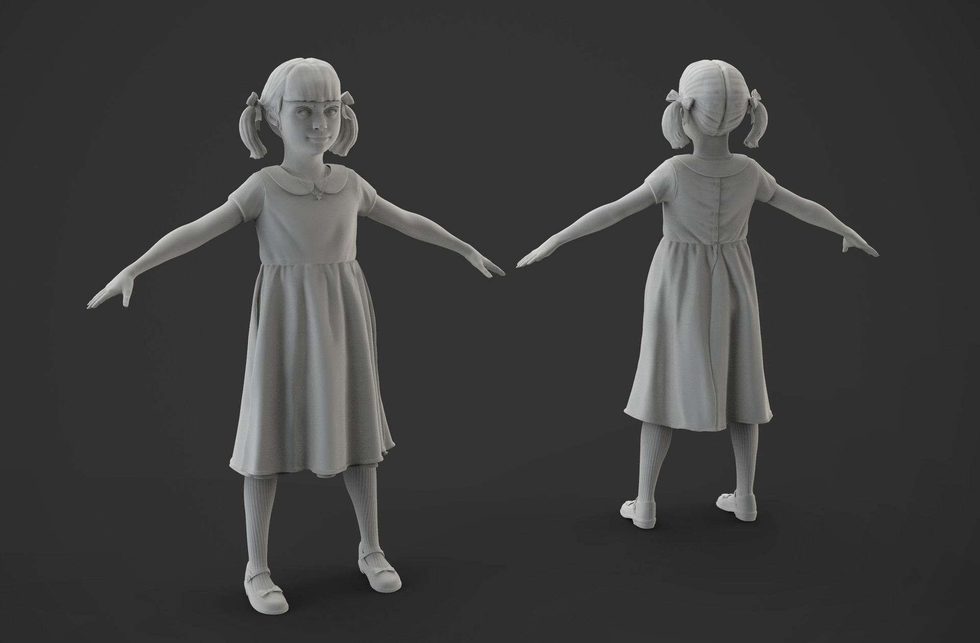 ArtStation - Realtime Girl Character