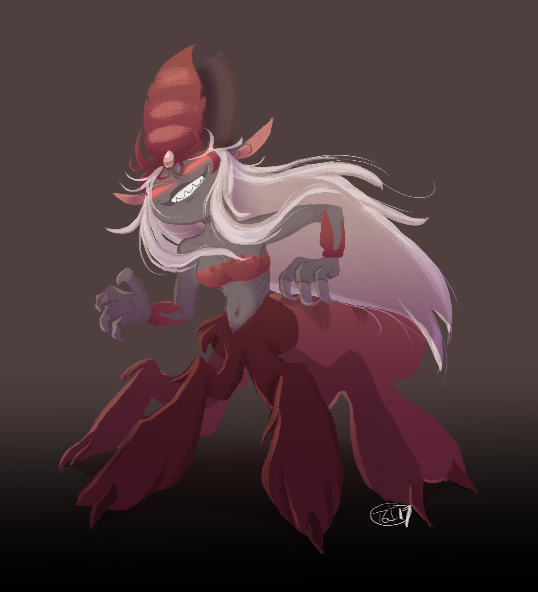 ArtStation - Lolth, Demon Queen of Spiders