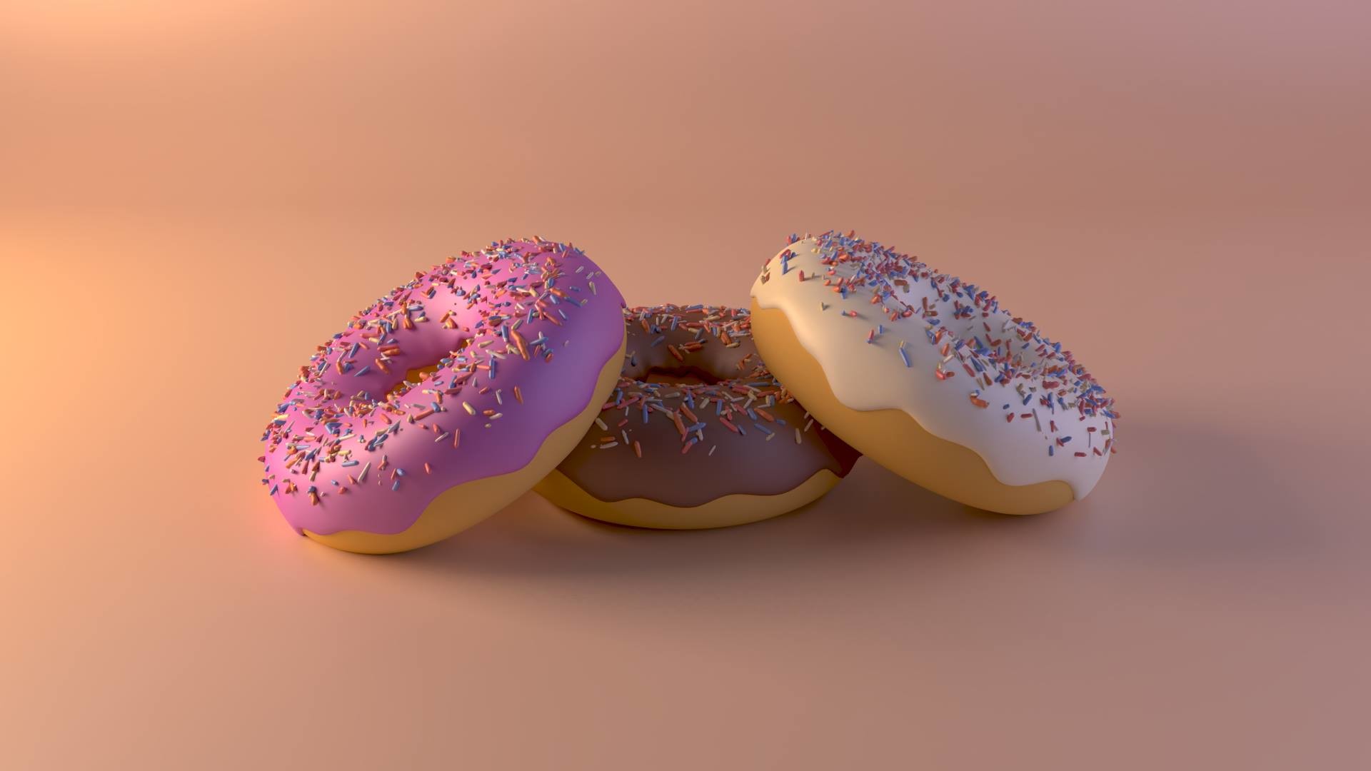 ArtStation - 3D Doughnuts Photoshot