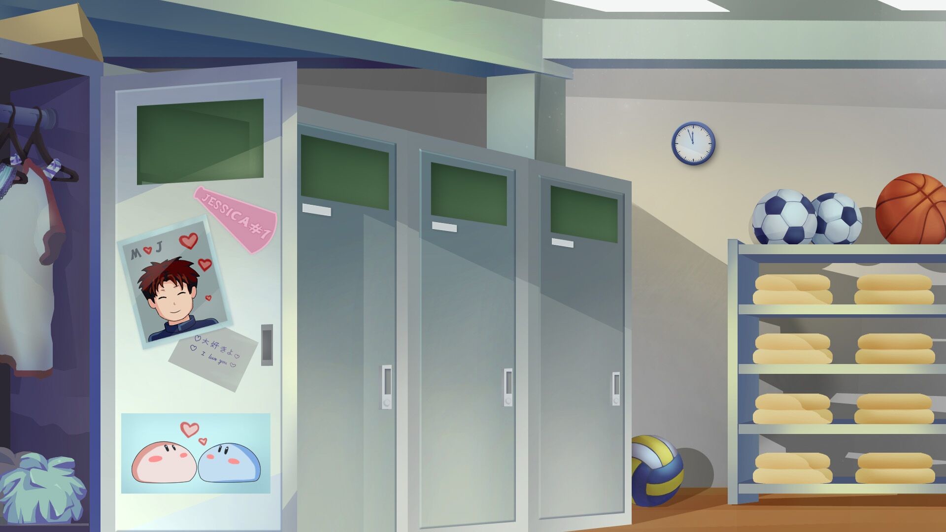 Details More Than 59 Anime Locker Room Background Vn