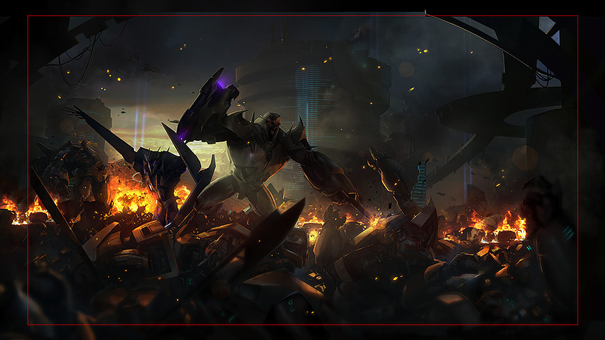 Augusto Barranco - TF PRIME - Matte paintings