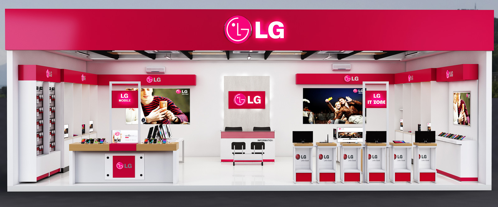 SIGNATURE DESIGN STUDIO - LG BRAND SHOP INTERIOR