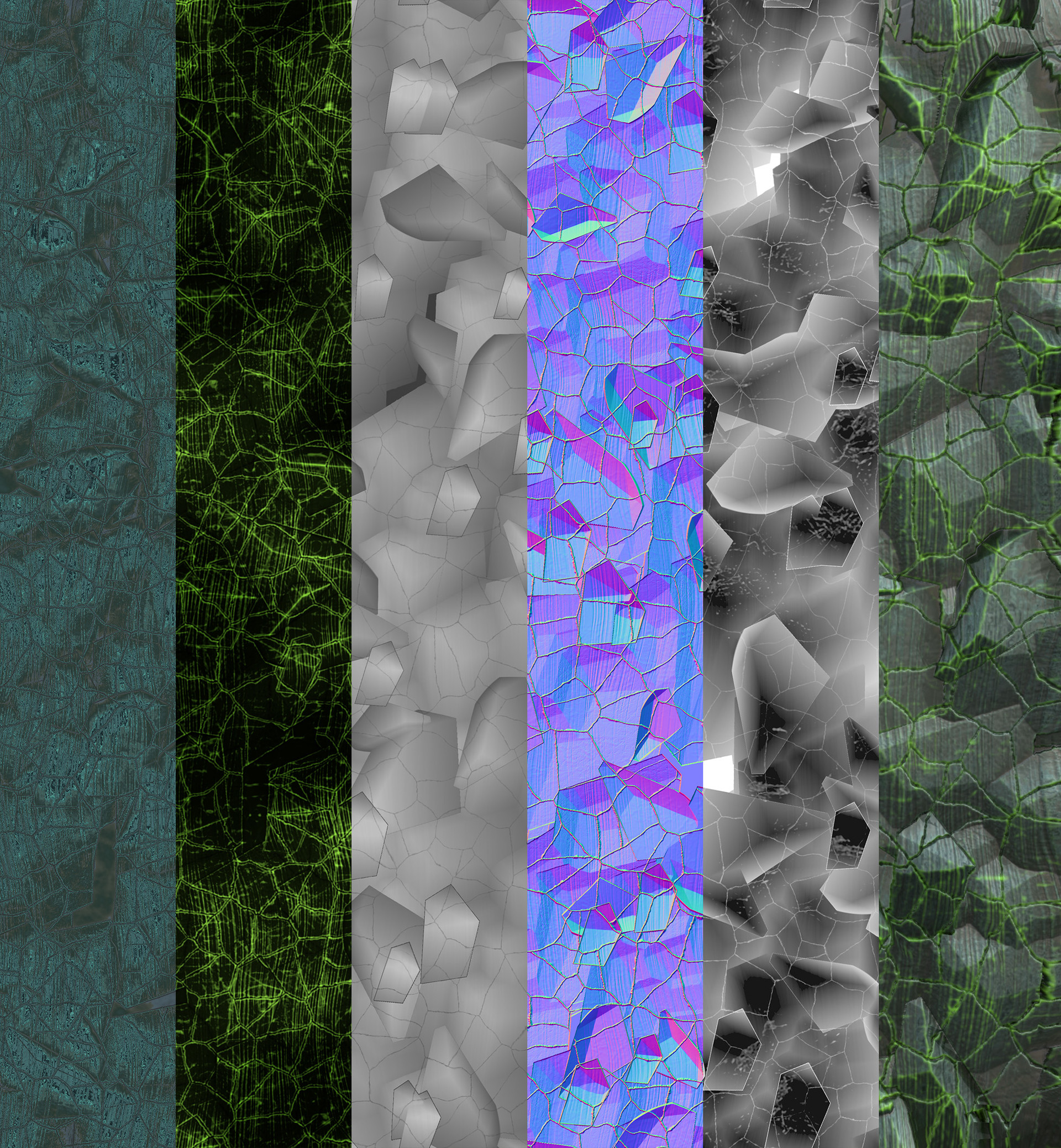 Sebastian Prenner - Argus Fel Stone: World of Warcraft Legion Texture