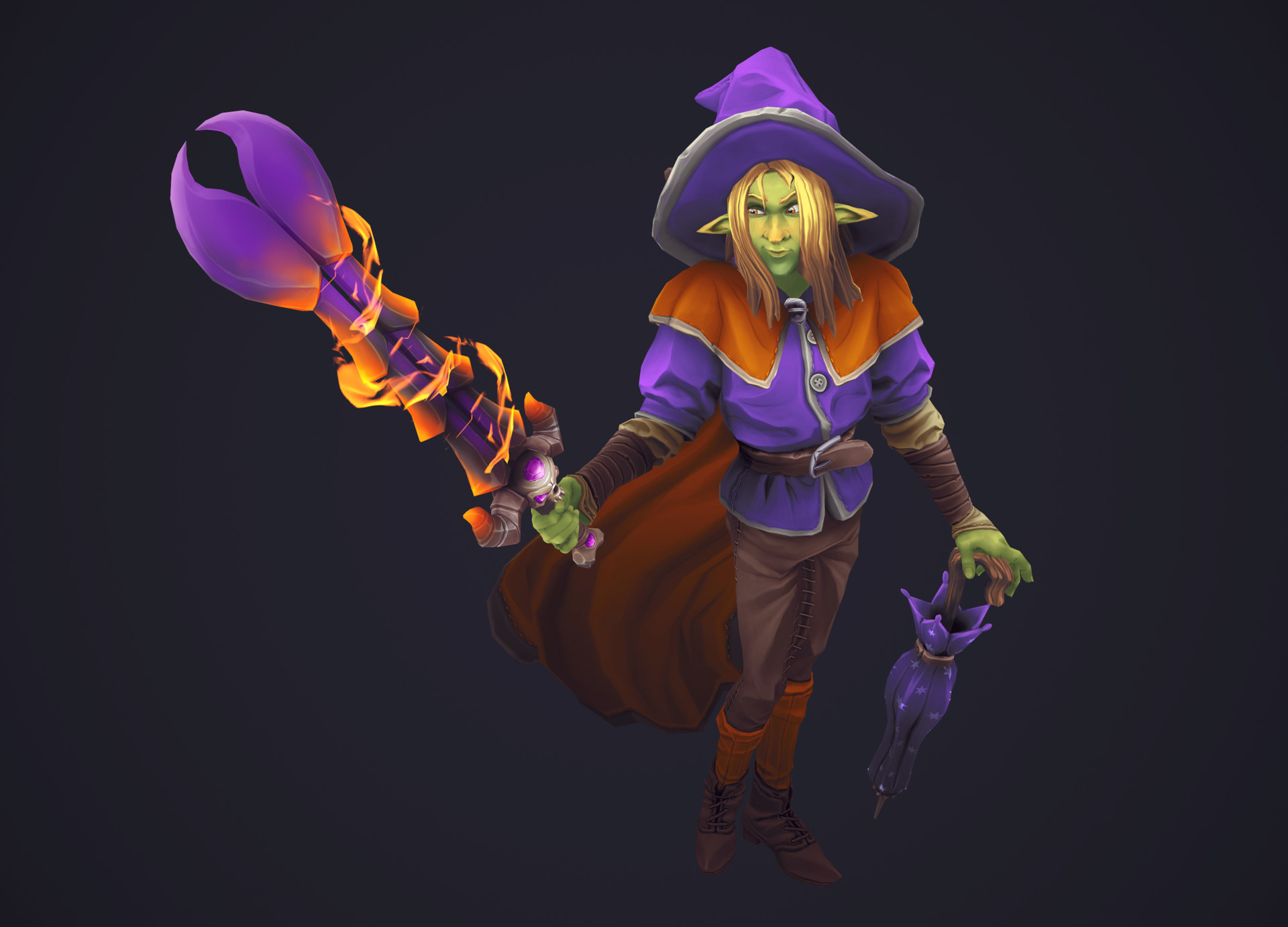 ArtStation - Taako the Elf Wizard