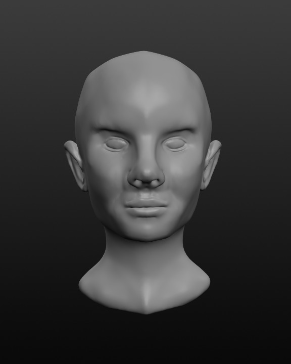 ArtStation - Basic Female Face