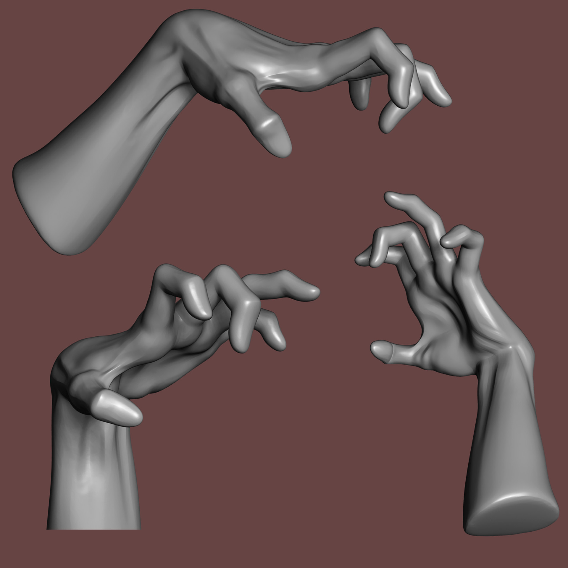 ArtStation - hand & foot study