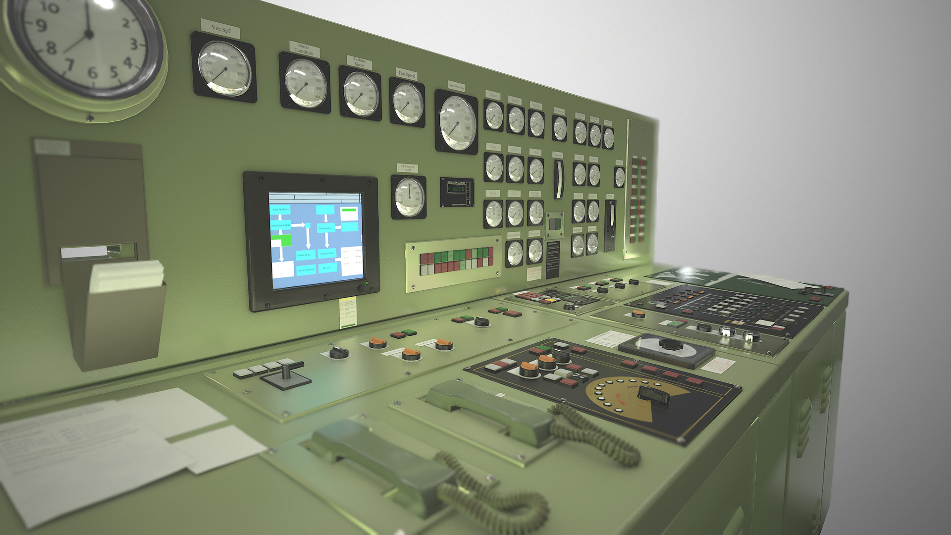 ArtStation - Instrument Panel