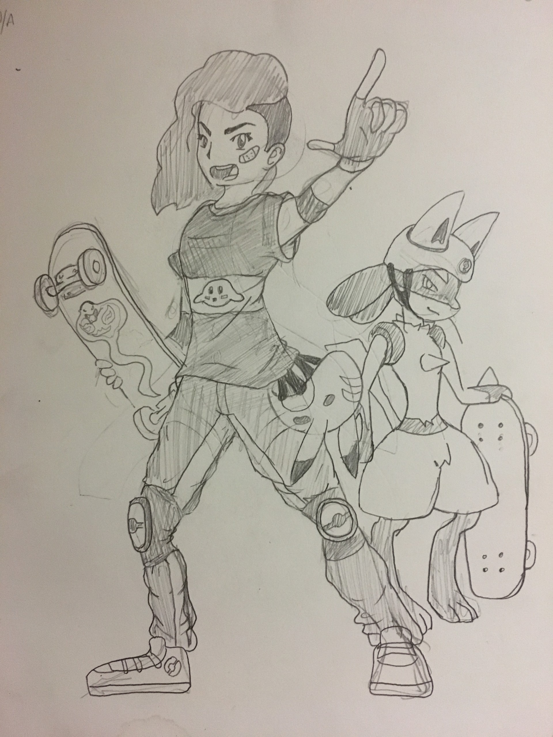 ArtStation - Pokemon OC Concepts Uncoloured