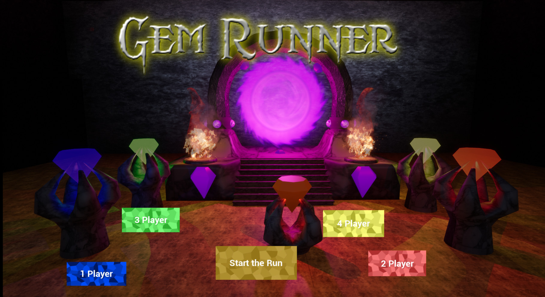 Daniel Underwood - GUI of Gem Runners