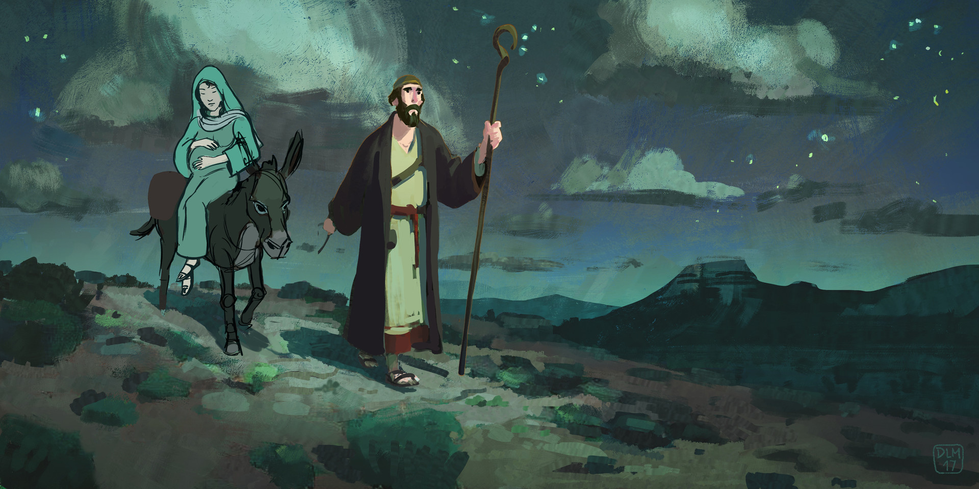 David Le Merrer - Bethlehem Personal work WIP