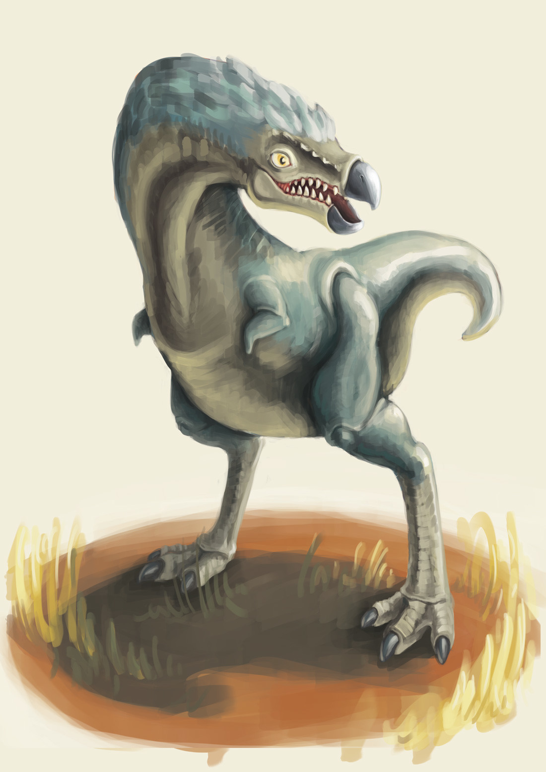 ArtStation - When the parrot is hungry