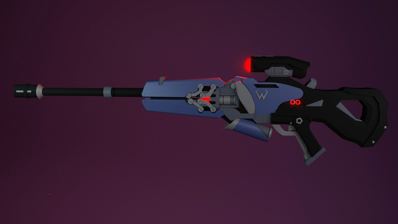 ArtStation - Widowmaker's rifle fan art