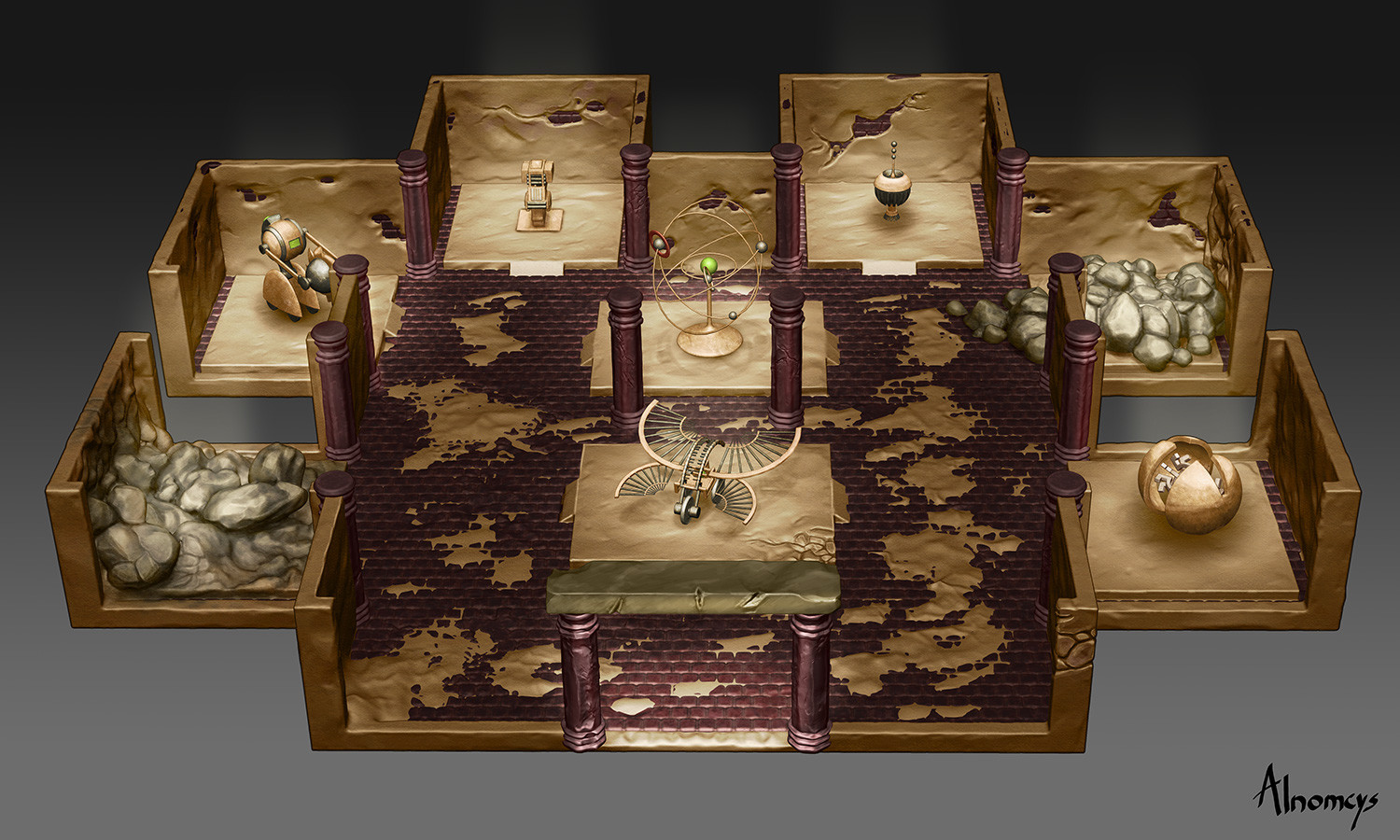 ArtStation - Hall of wonders